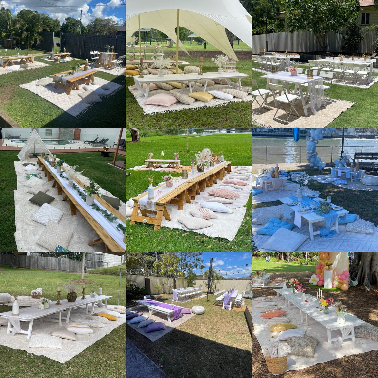 Styling only picnic packages 2-50 people – Desire Picnic Hire