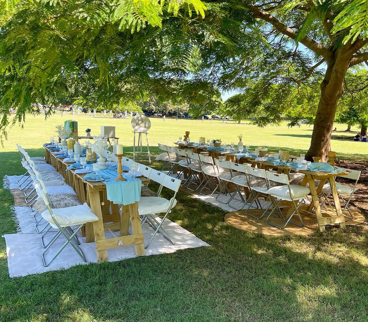 Full setup, extra large group picnics 31+ people – Desire Picnic Hire