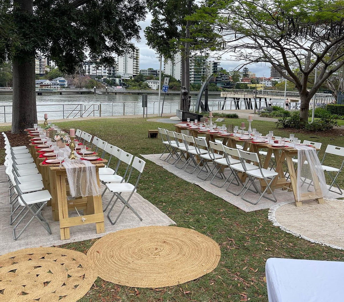 Full setup, extra large group picnics 31+ people – Desire Picnic Hire