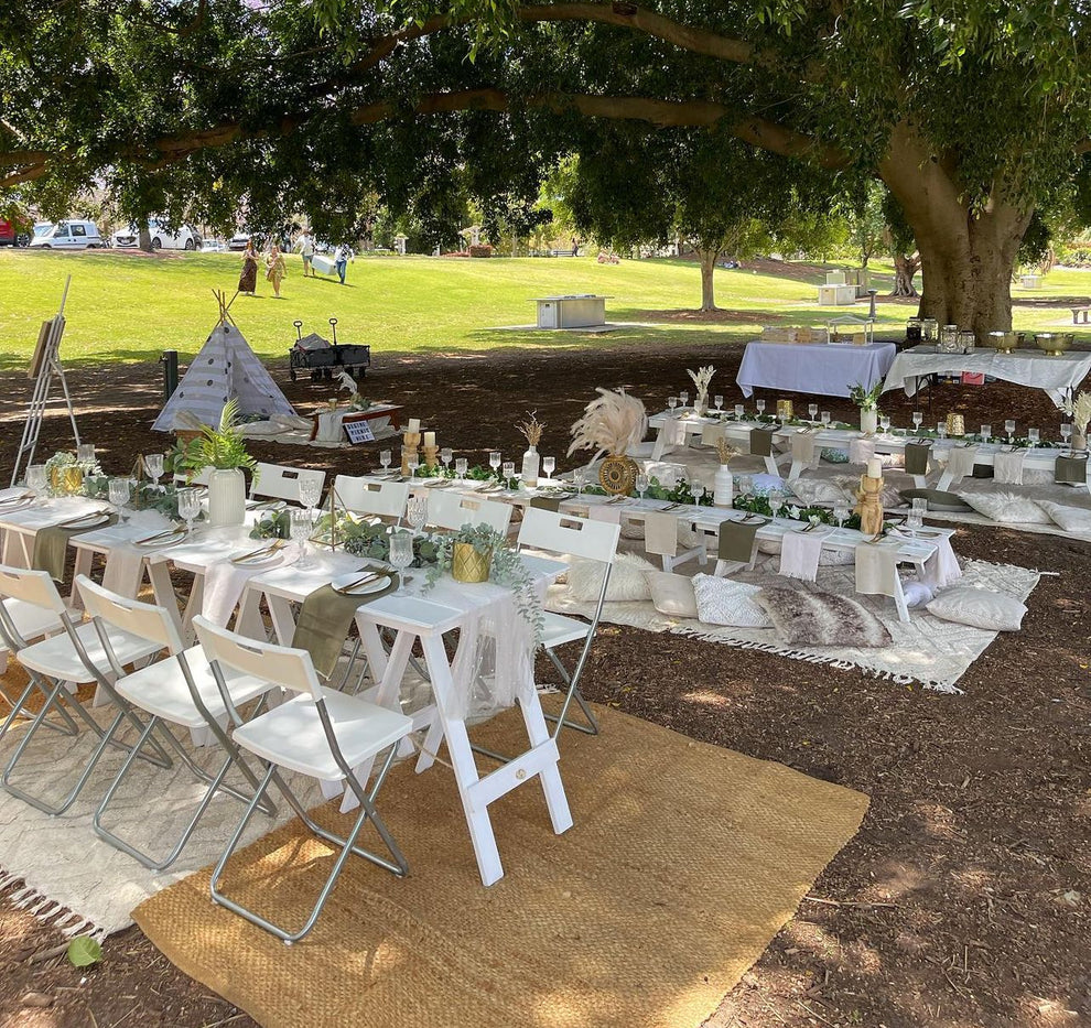 Full setup, extra large group picnics 31+ people – Desire Picnic Hire