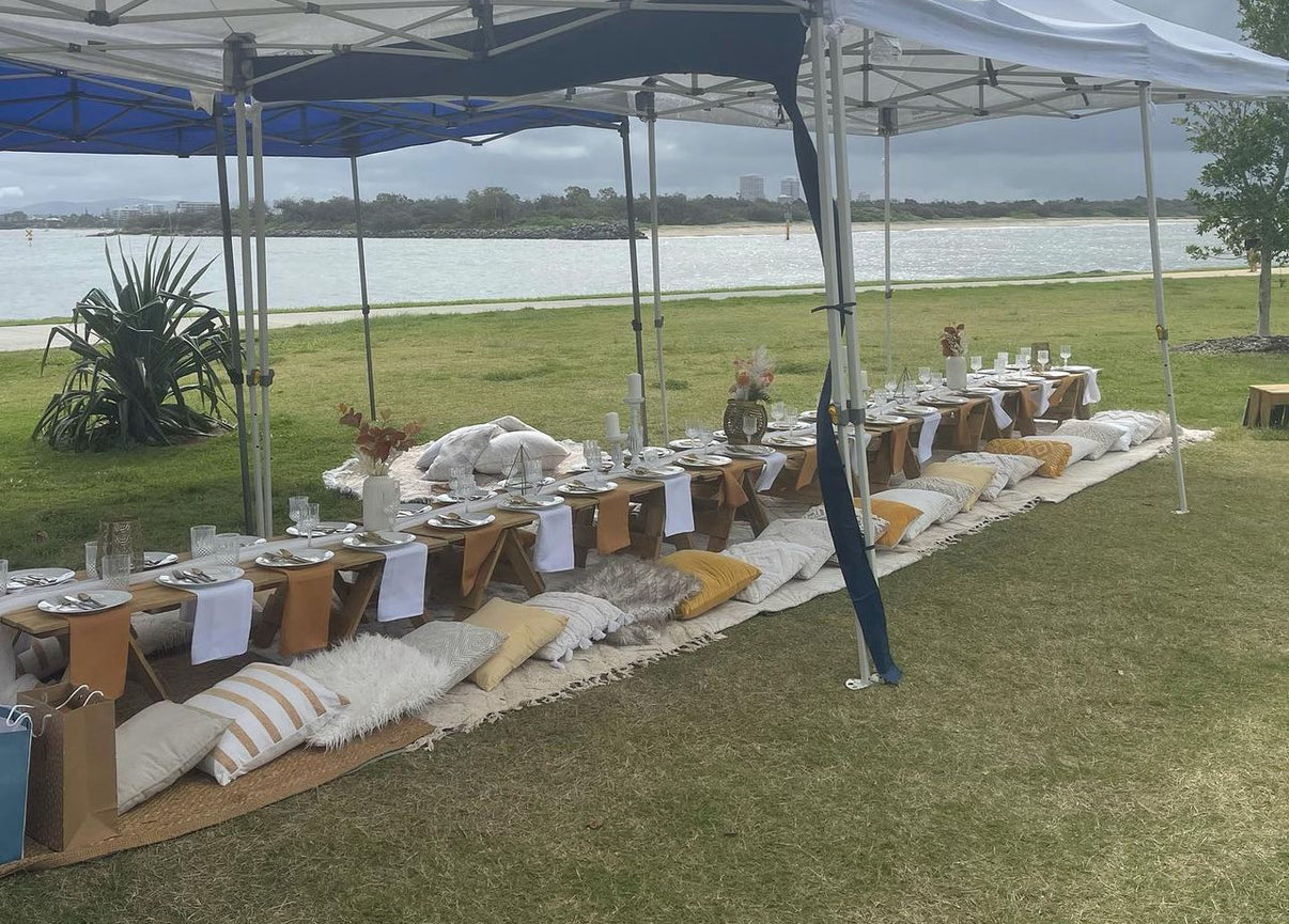 Full setup, extra large group picnics 31+ people – Desire Picnic Hire